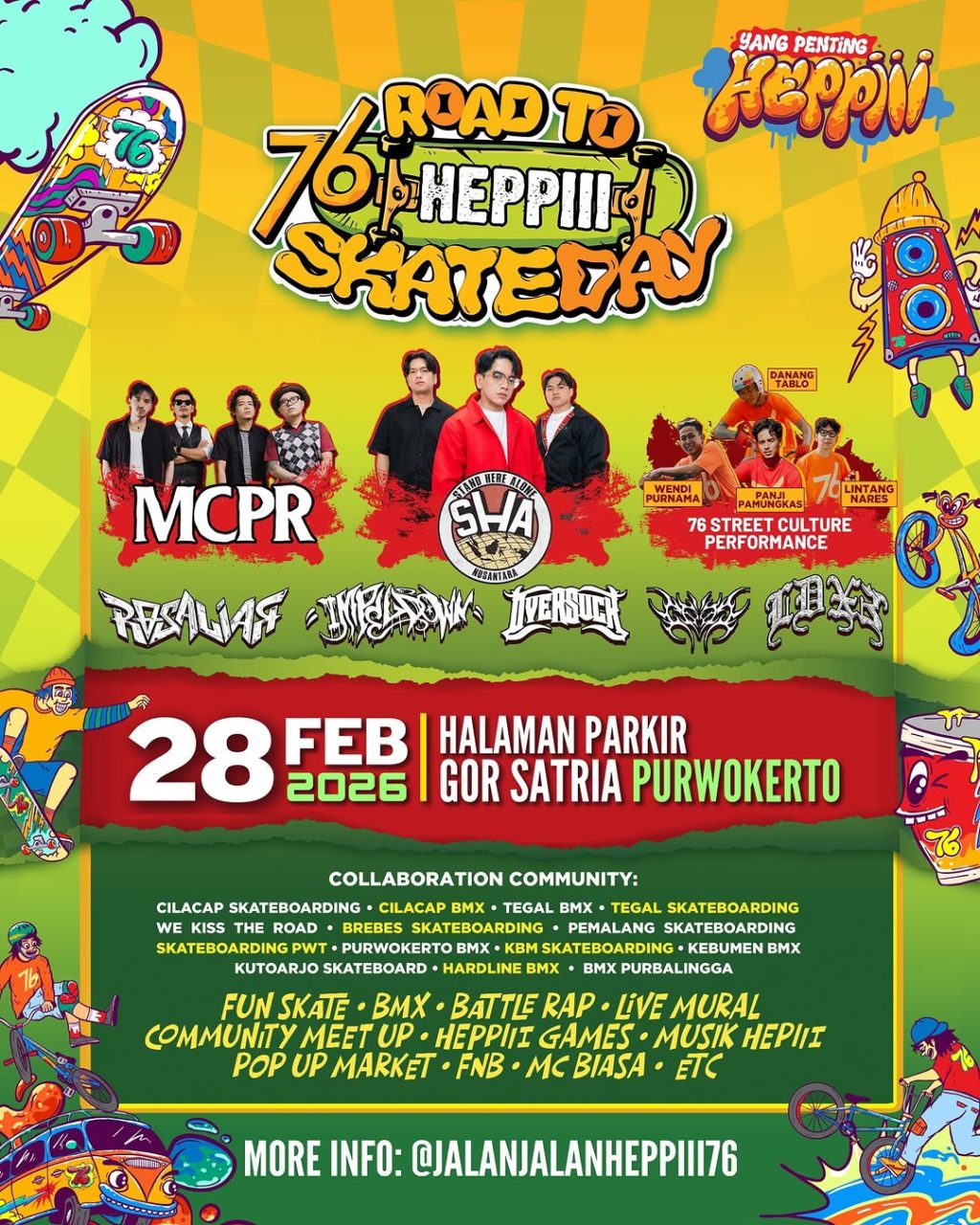GOR Satria Purwokerto - Event Fest ID